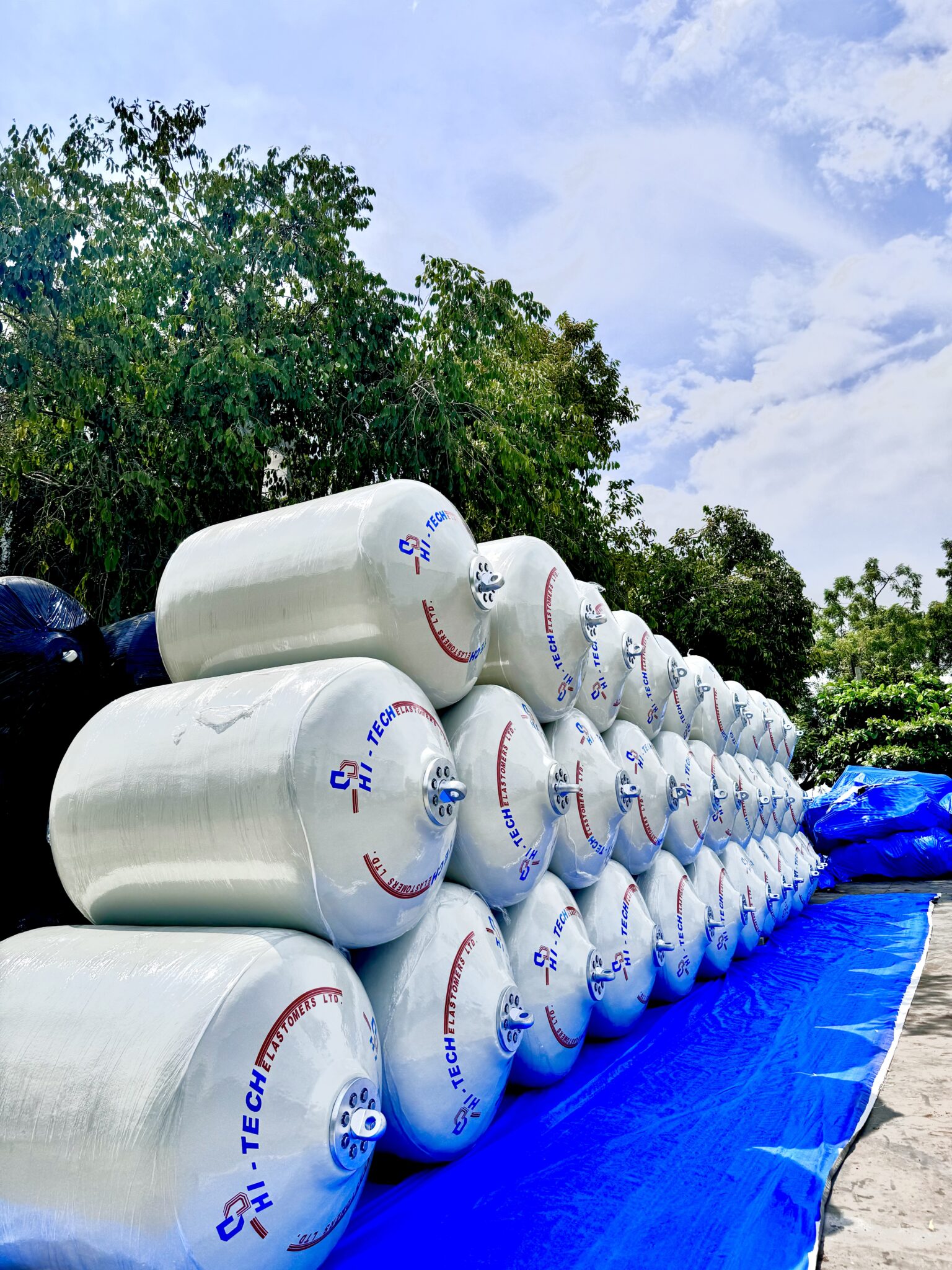 HFFF-CLIENT-INDIAN NAVAL BASE- 135 NOS. – Hitechelastomers